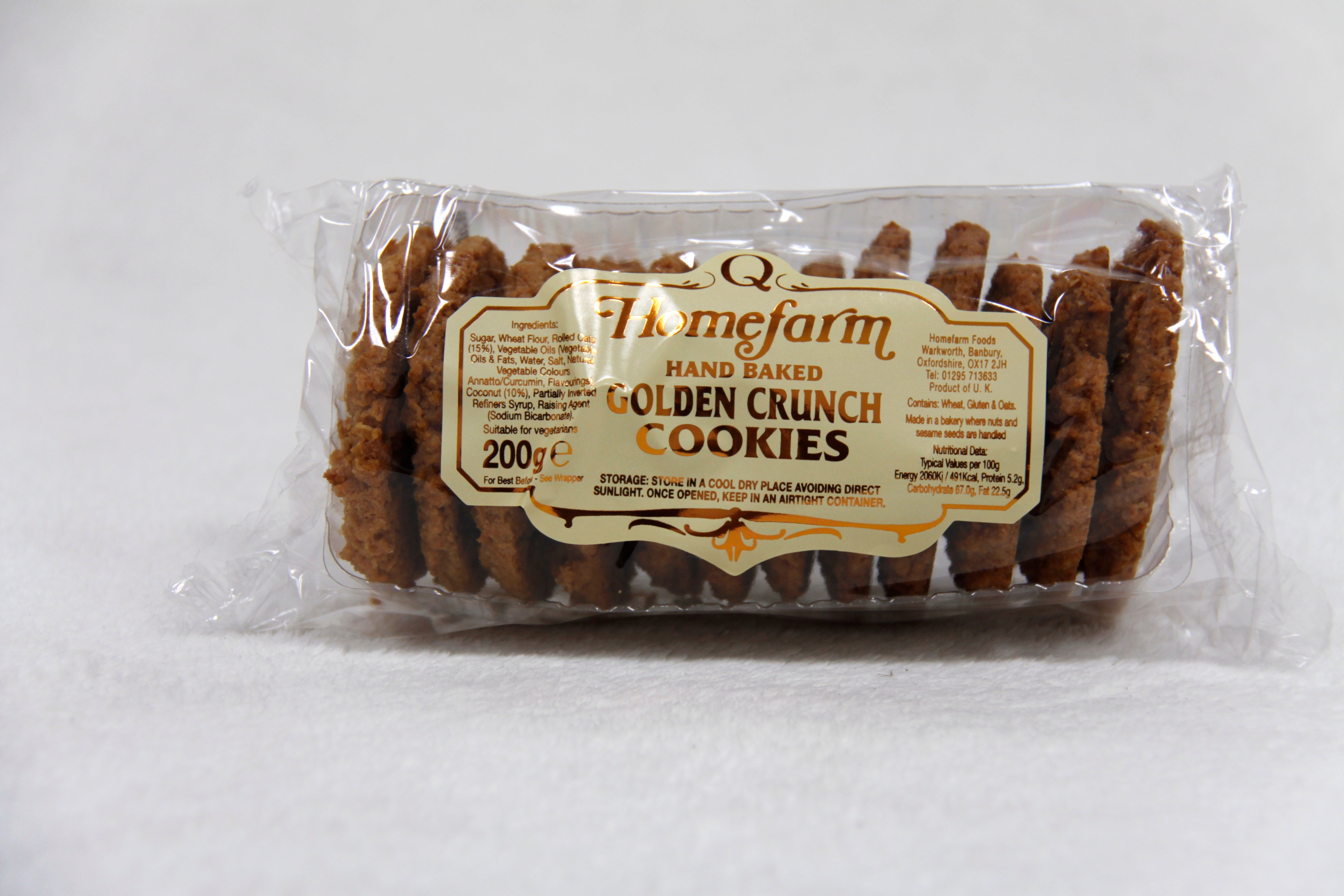 Golden Crunch Cookies 200g – Hilton & Family Butchers